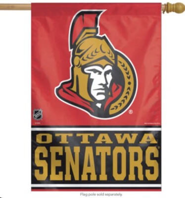 Ottawa Senators Outdoor Vertical Flag Banner NHL WinCraft | eBay