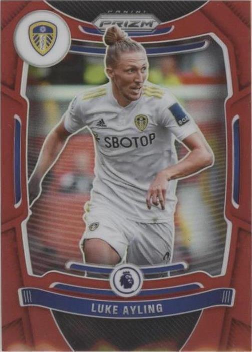 2021-22 Panini Prizm Premier League - Luke Ayling #213 Red Prizm /199 ...