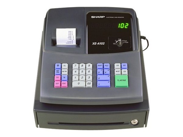 Easy to Use Sharp Cash Register Shop Till Fantastic 1 Year Guarantee ...