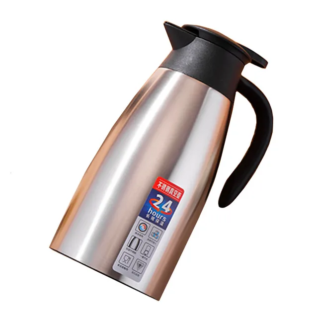 Thermal Flask for Family Stainless Steel Tea/Coffee Pot Large Hot Water ...