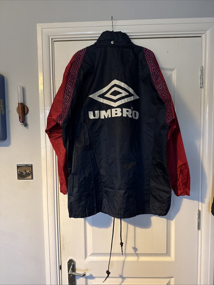 Men’s Red And Blue Umbro Training Jacket Size XL | eBay UK