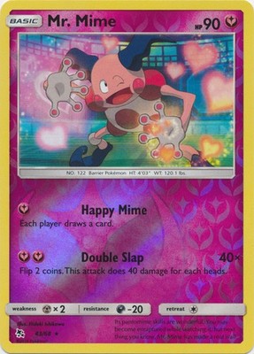 Mr. Mime 43/68 Reverse Holo: Hidden Fates | eBay