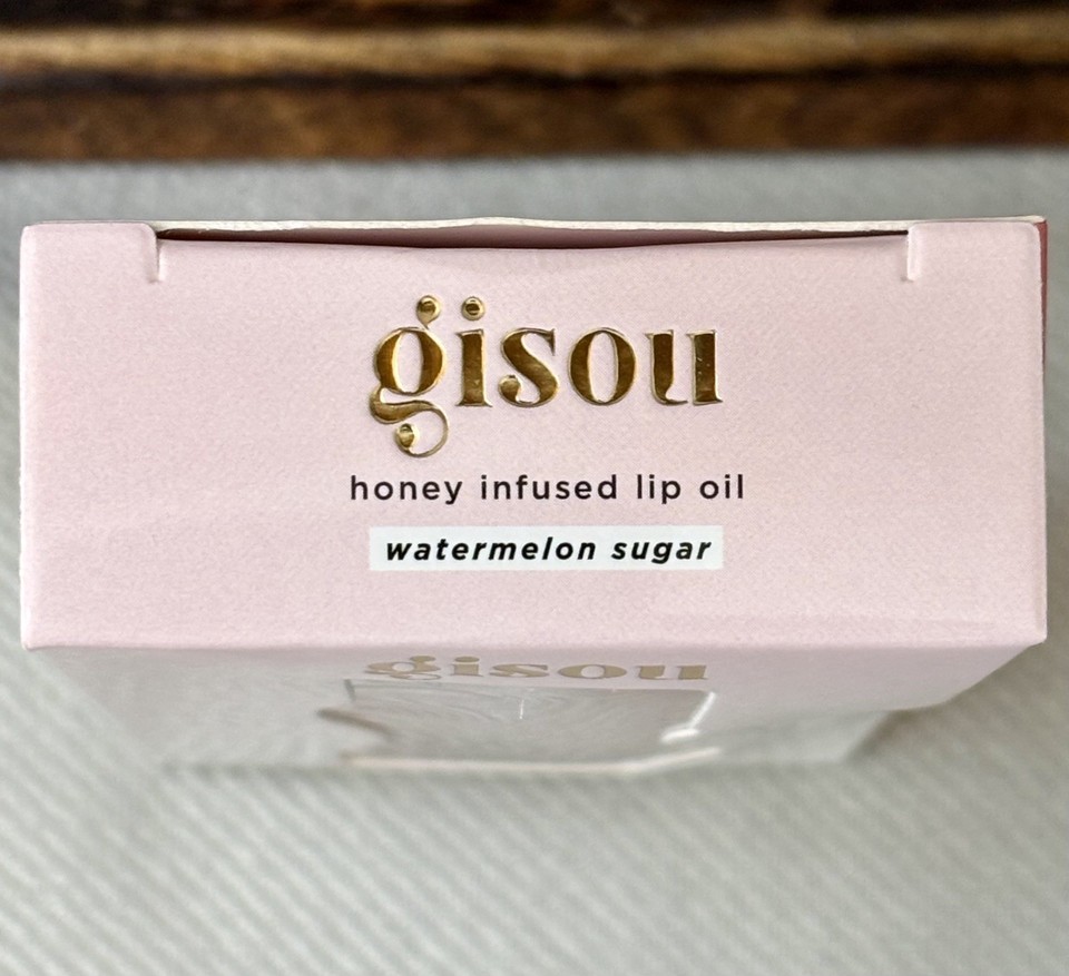 Gisou ~ Honey Infused Lip Oil Watermelon 🍉 Sugar ~ New in Box | eBay