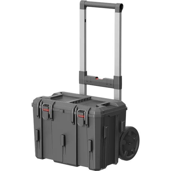 Stackable Heavy Duty 3 Piece Modular Rolling Toolbox System Black | eBay