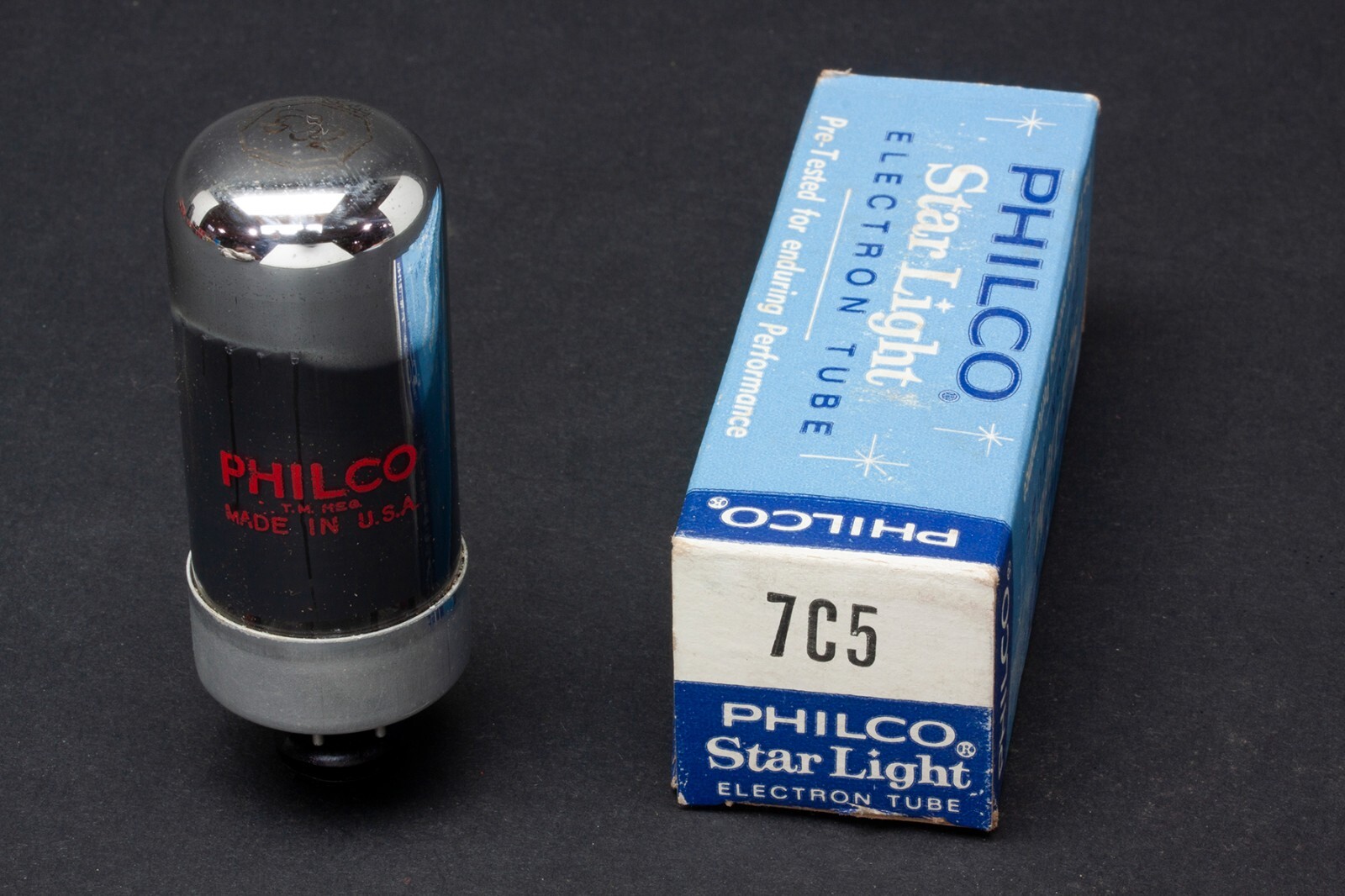 NOS Philco 7C5 Vacuum Tube NEW IN BOX | eBay