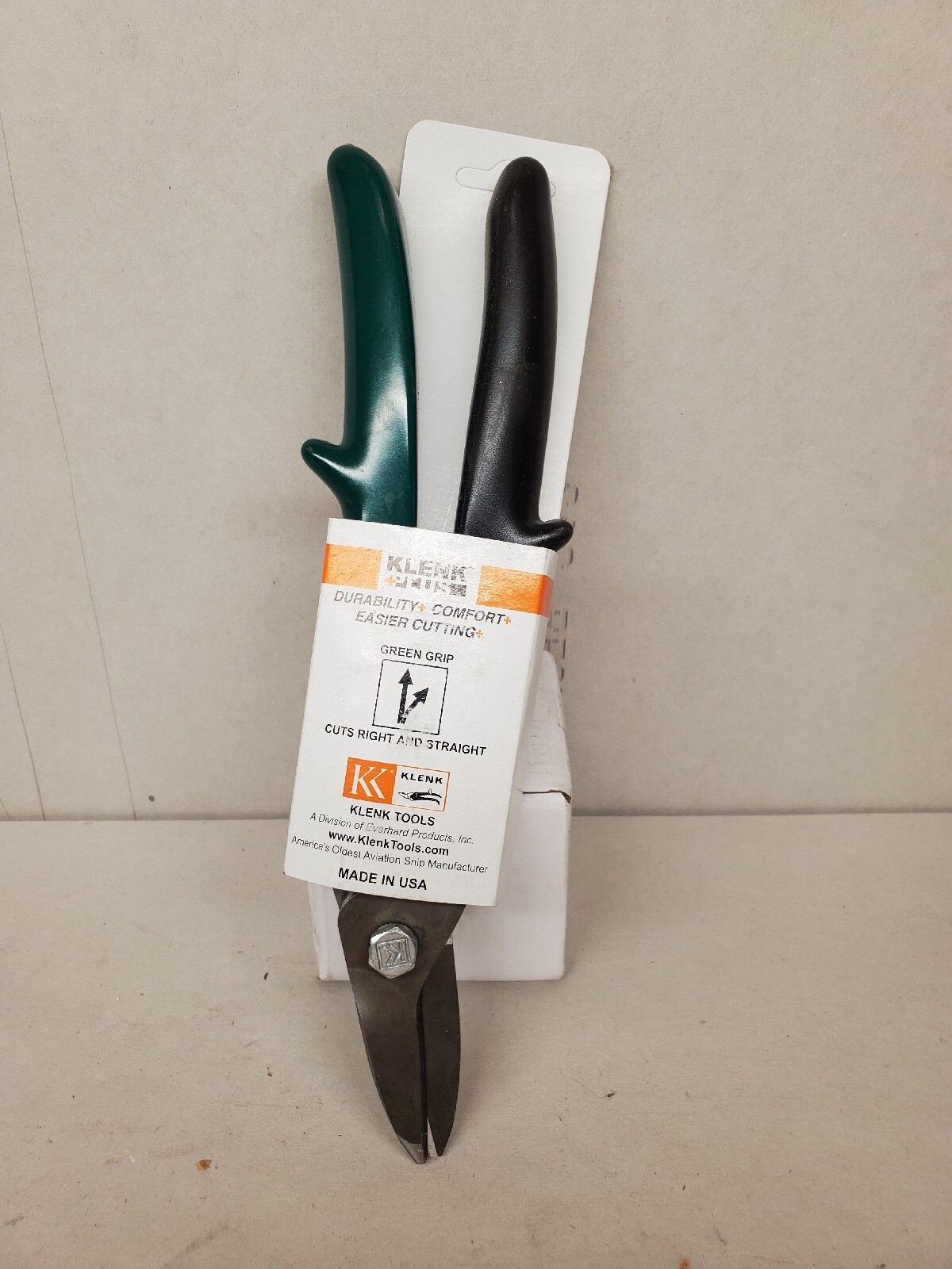 Klenk MA70040 Aviation Snips PK2 Cuts Righ and straight New Free Ship ...