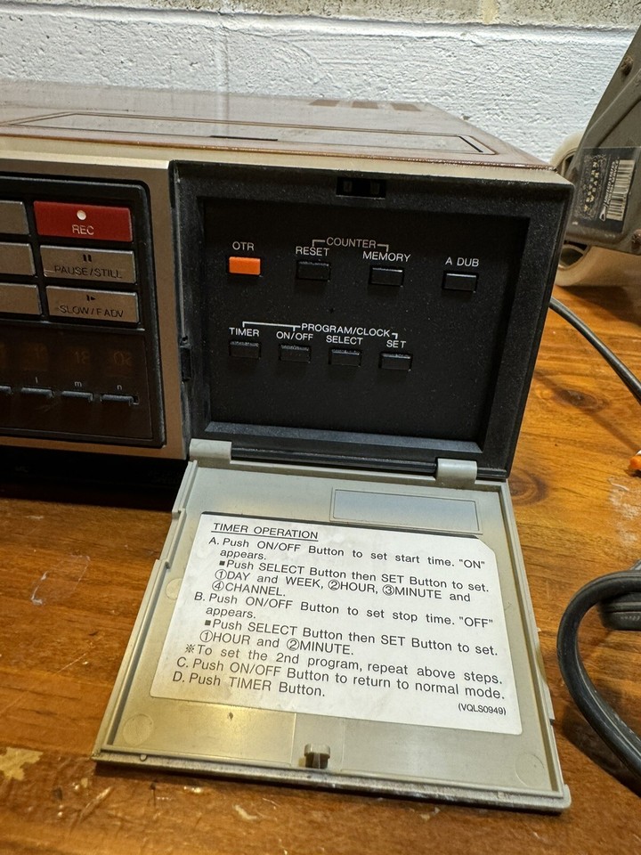 Vintage Quasar Model VH5245XW (1984) Parts Or Repair | eBay