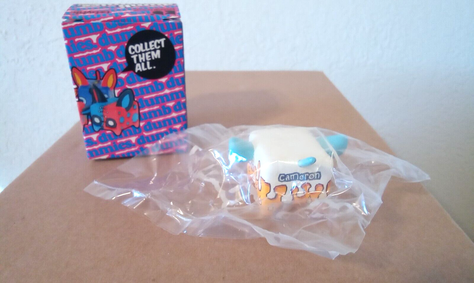Dumb Dummies x Cameron Tiede designer toy vinyl figure by TobyHK 2006 ...