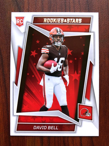 2022 Rookies & Stars DAVID BELL Rookie Card #128 RC Cleveland Browns | eBay