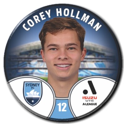 ISUZU UTE A-LEAGUE - SYDNEY FC - HOLLMAN, Corey | eBay