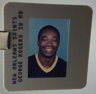 1984 NFL Promotional Color Slide-New Oreleans Saints-George Rogers ...
