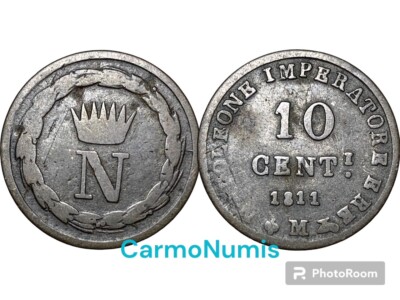 Italy, 10 cents 1811, Milan [MON_1593] | eBay