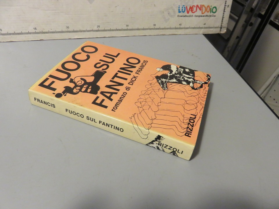 Book Fire On The Jockey Novel By Dick Francis First Edition Rizzoli ...