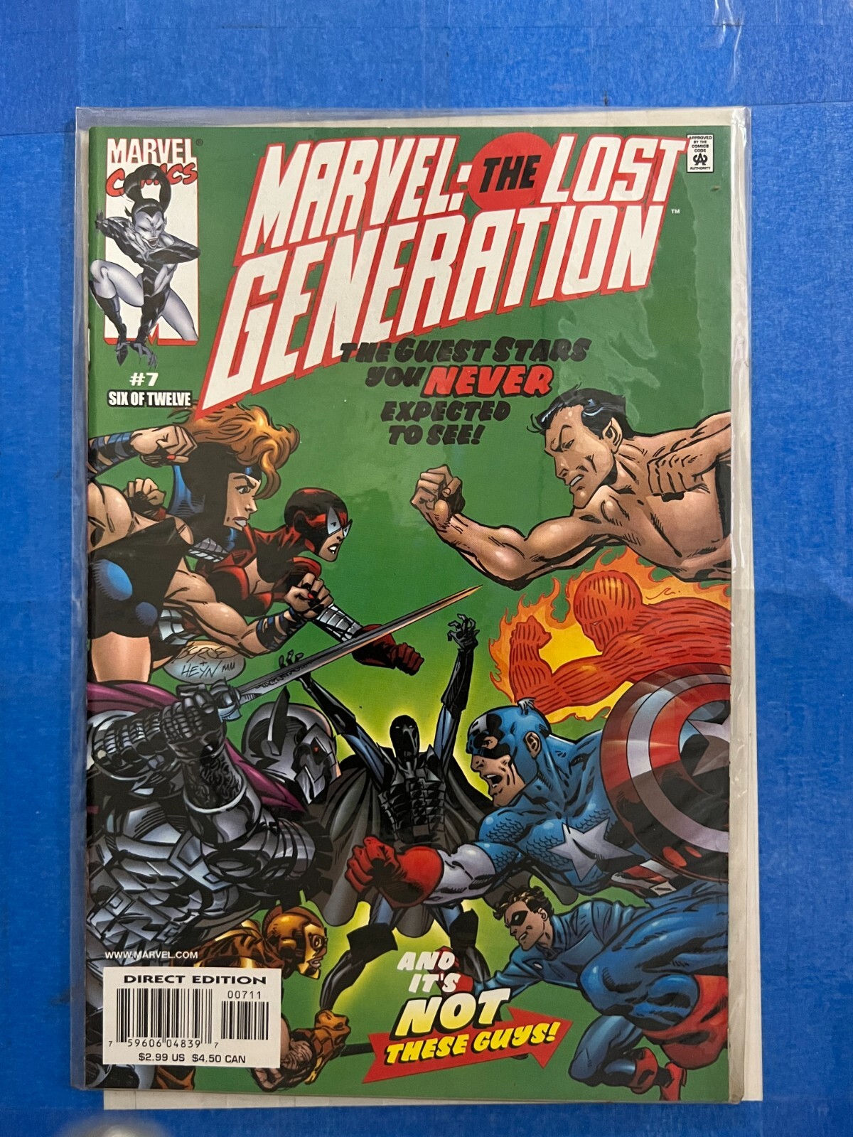 Marvel The Lost Generation #7 August 2000 Marvel Comics | Combined ...