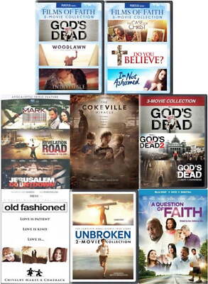 Christian Faith 16-Movie DVD Set: God’s Not Dead Trilogy/Woodlawn | eBay
