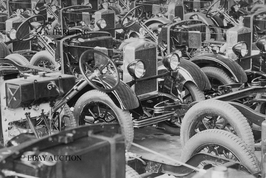 Morris 4 cylinder and 6 cylinder 1930 Crowley factory assembly ...