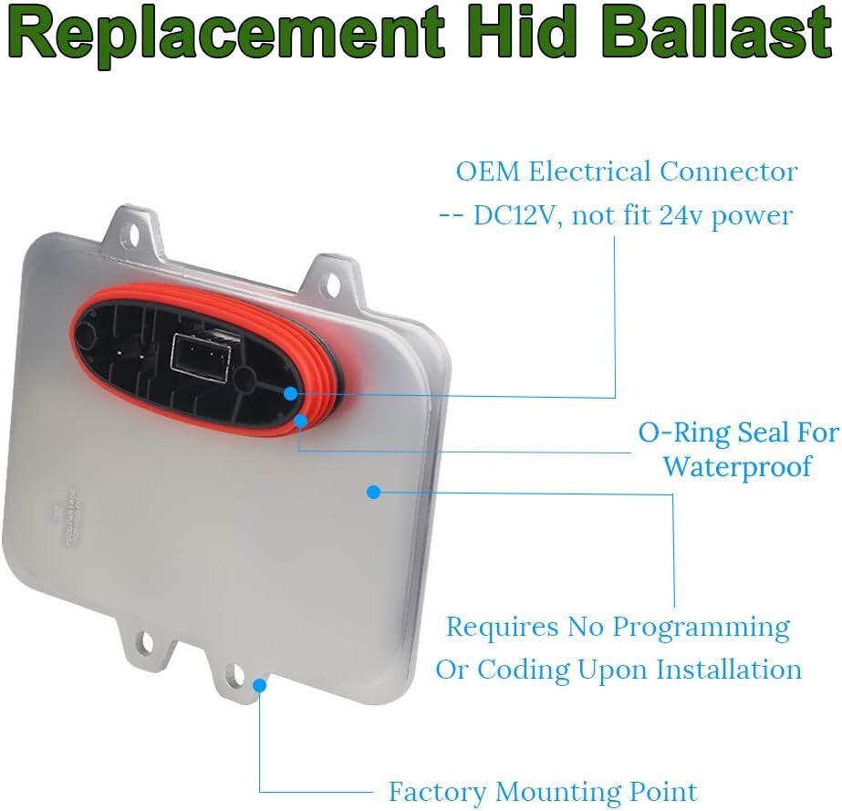 2PCS For 07-14 Cadillac Escalade Headlight Ballast Xenon HID Control ...