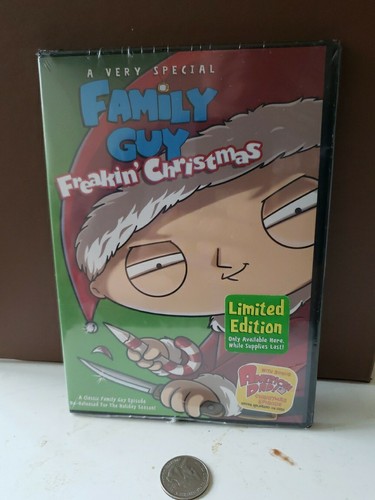 FAMILY GUY Merry Freakin CHRISTMAS Peter Brian Stan Stewie Lois ...