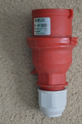 COMMANDO PLUG 16 AMP 3 PHASE 5 PIN. | eBay UK