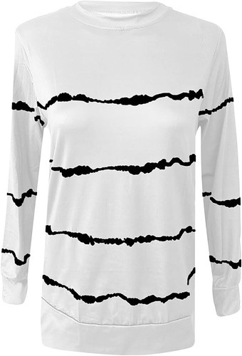 Senfure Woman's Fall Long Sleeve Pullover Thin Sweatshirt / Top-New in ...