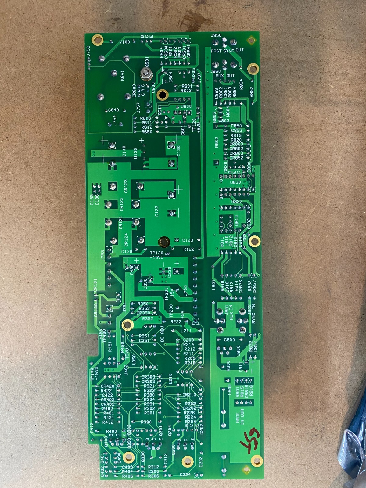 HP 3325B power supply board 03325-66522 Rev B 88809F WORKING | eBay