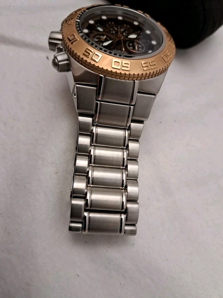 Invicta Subaqua Noma IV Boy SWISS Quartz Brown Dial 45mm Men's Watch ...