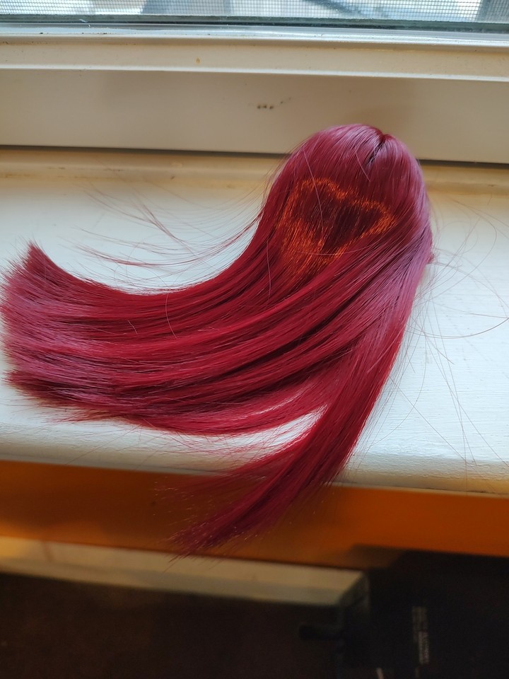8”WINE WIG DOLL HAIR Integrity Toys Poppy Bratz Monster High | eBay