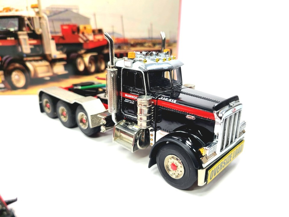 Peterbilt 379 with Rogers 3-Axle Lowboy Mammoet TWH 1:50 Scale Model ...