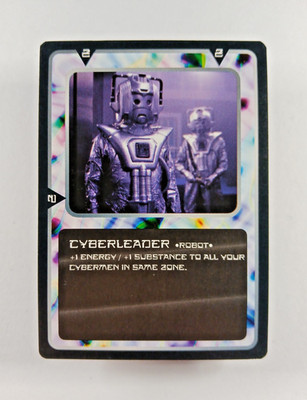 Cyberleader - Doctor Who CCG card (1996 MMG) Rare Creature, Classic TCG ...