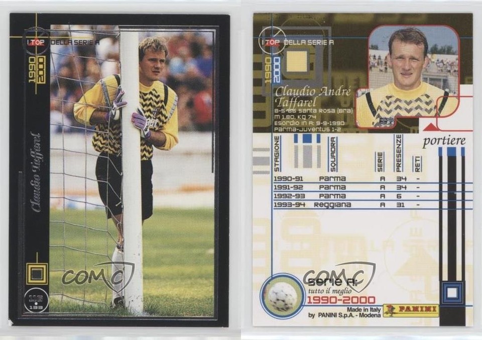 1999-00 Panini Serie A 1990-2000 Japan Claudio Andre Taffarel #116 0cp0 | eBay