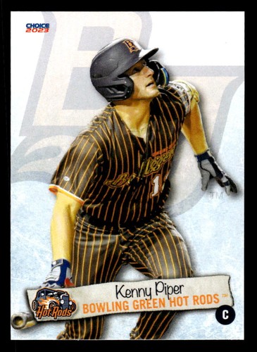 Kenny Piper 2023 Choice Bowling Green Hot Rods #18 Bowling Green Hot ...