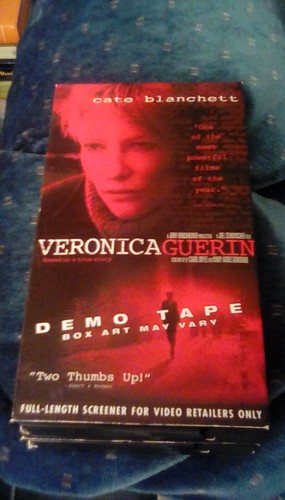 Veronica Guerin RARE Touchstone Demo Promo 2004 VHS Cate Blanchett true crime | eBay