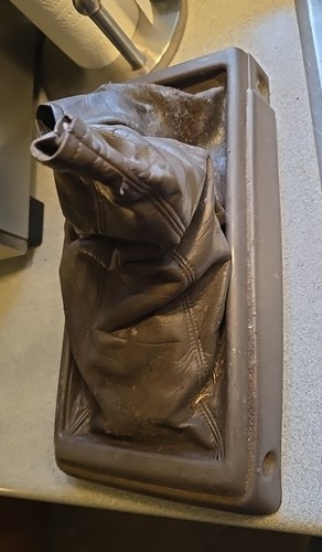 1995-2000 Toyota Tacoma 4runner 5Speed 4x4 Shifter Console Boot brown ...