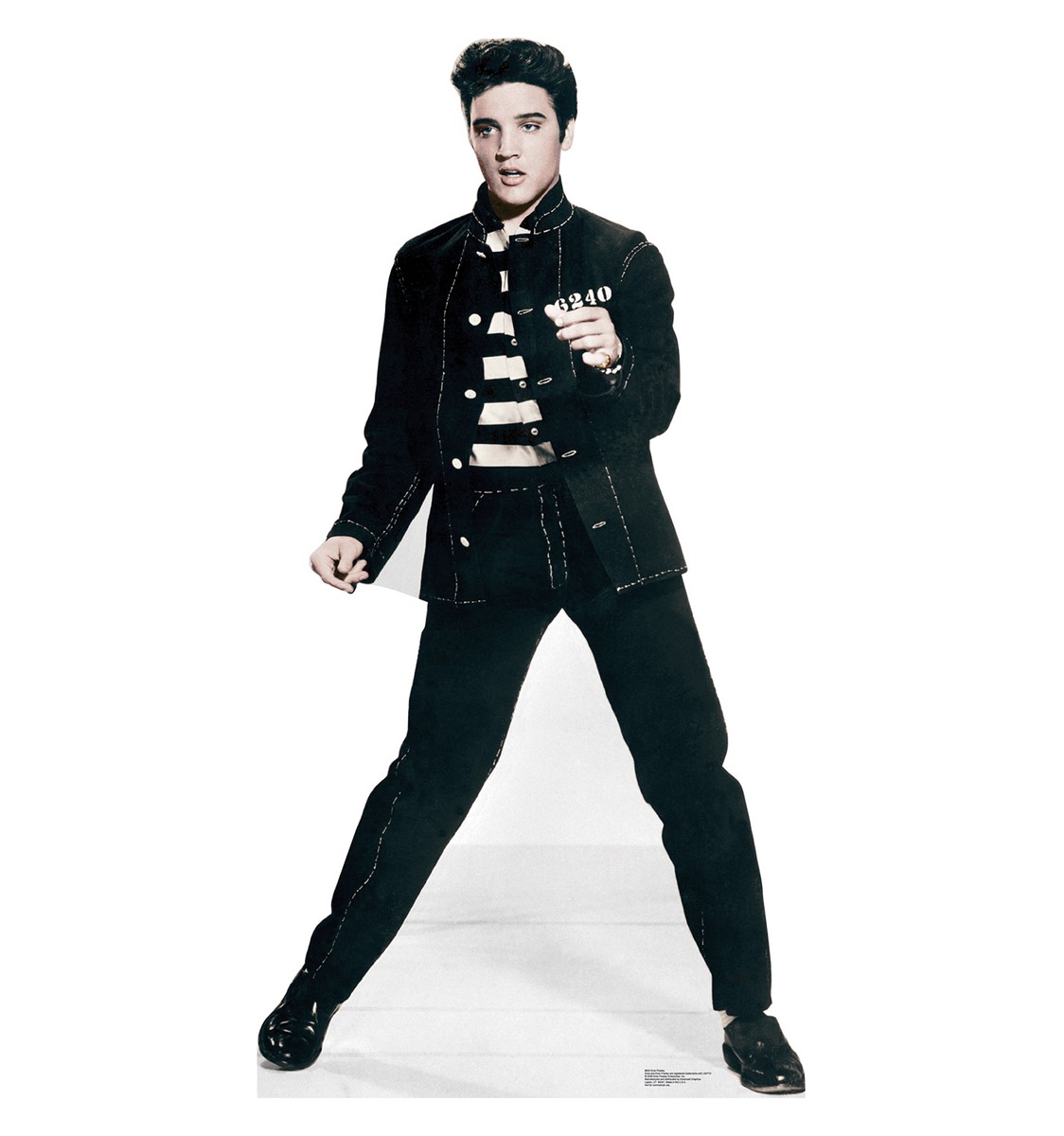 Elvis Jail House Rock Song Elvis Presley Jailhouse Rock Pose Shadow