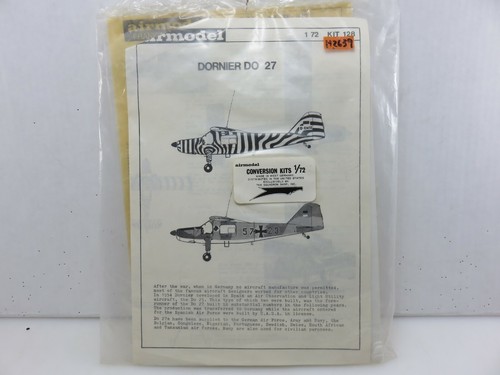 AirModel DORNIER DO 27 Vacuform VacForm 1/72 Model Kit 128 NEW Old ...