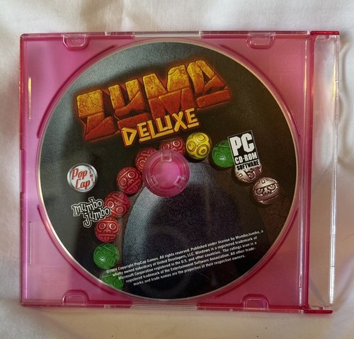Zuma Deluxe PC Computer Game CD ROM Windows Disc Only | eBay
