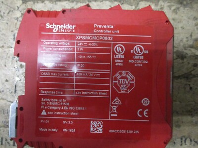 SchneiderElectric XPSMCMCP0802 CP0802 Conroller Unit (Used) | eBay