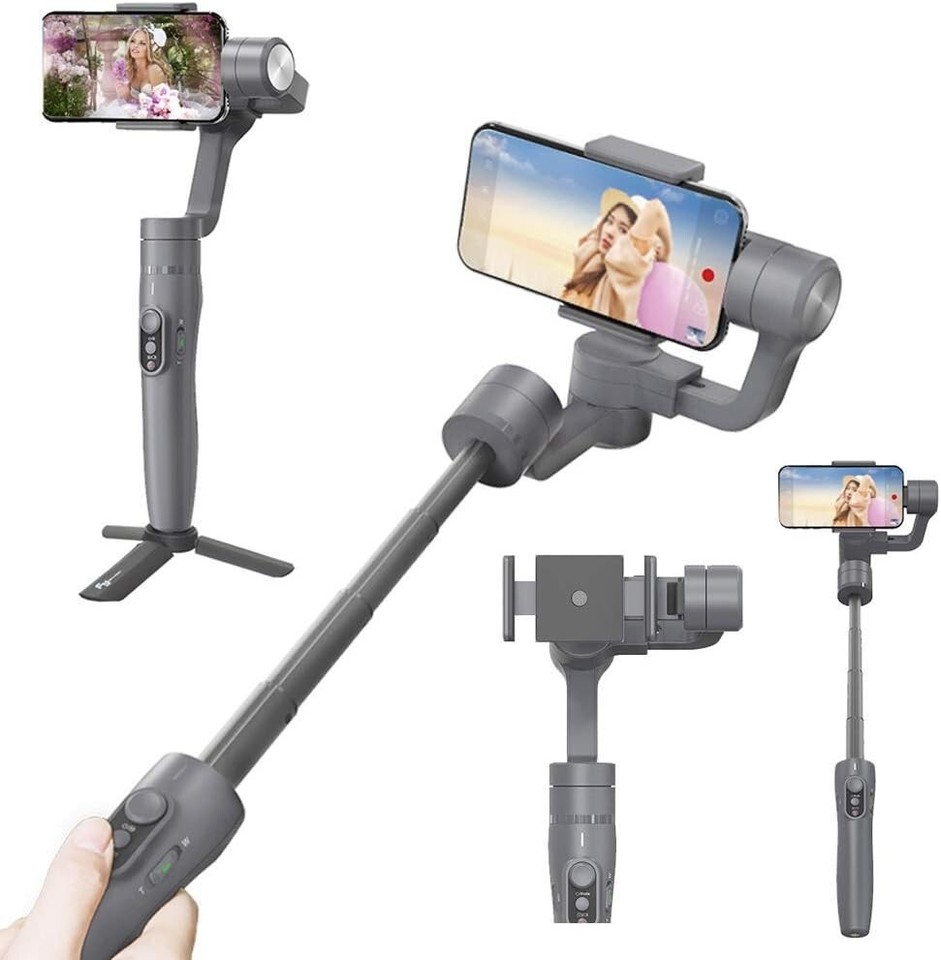 🔥 Feiyu Vimble 2 Handheld Extendable Gimbal 3-Axis Stabilizer (Gray) 🔥 | eBay