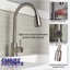 Empire Faucet Touchless Kitchen Faucet - Silver Motion Sensor Kitchen ...