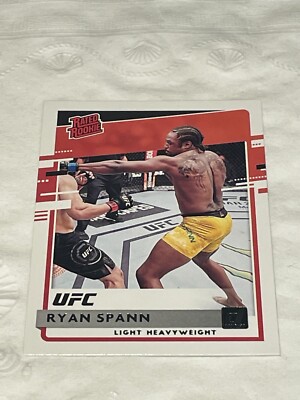 2021 Panini Chronicles UFC #29 RYAN SPANN RC Rated Rookie Card!! | eBay