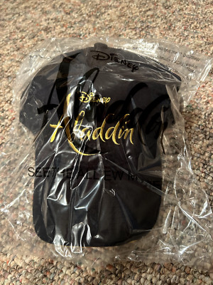 Disney Aladdin Unisex Baseball Hat Cap Black Yellow 2019 Live Action ...
