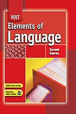 Holt Elements Of Language Second Course 9780030796791| eBay