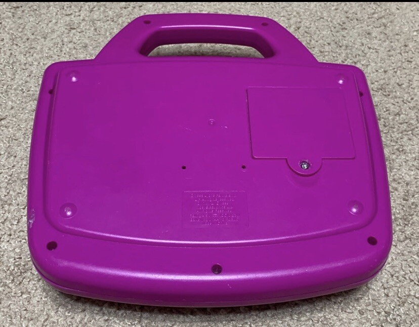 Barney’s learning laptop Vintage educational toy dated 1999 Interactive ...