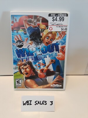 Wii ABC Wipeout The Game Complete with Manual Nice Game | eBay