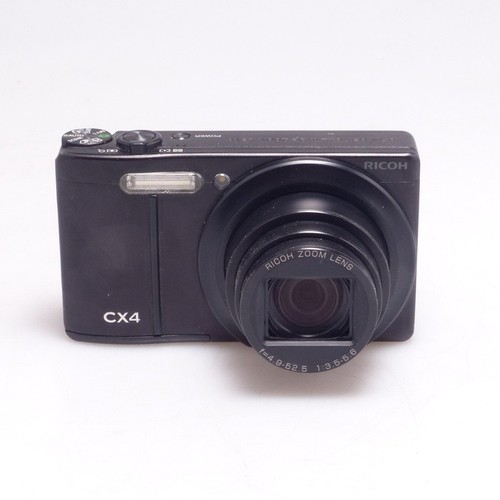 RICOH CX4 Black Compact Zoom Digital Camera with Box Excellent JAPAN | eBay