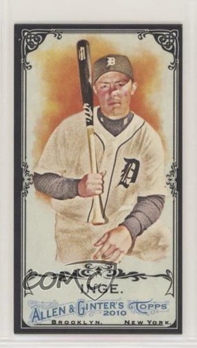 2010 Topps Allen & Ginter's Mini Black Border Brandon Inge #93 2k3 | eBay