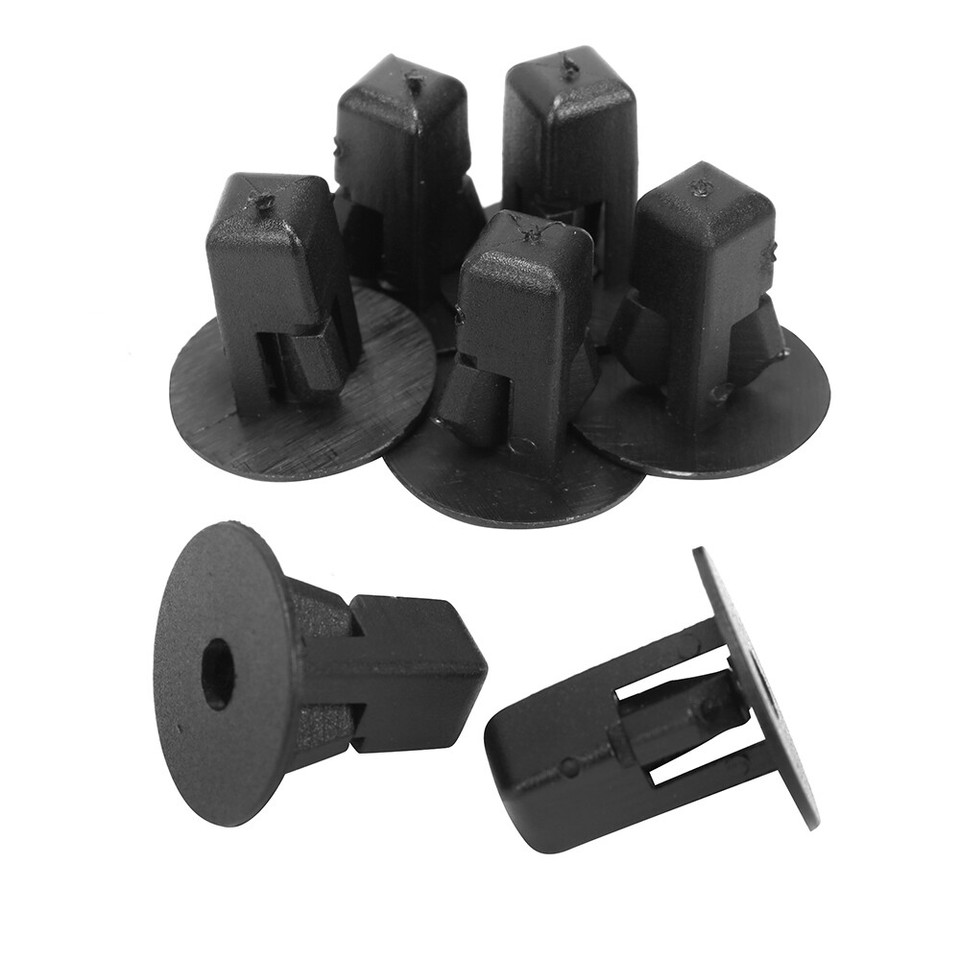 50 Nylon Car Inner Fender Grommet Fastener Auto Body Clip For Toyota ...