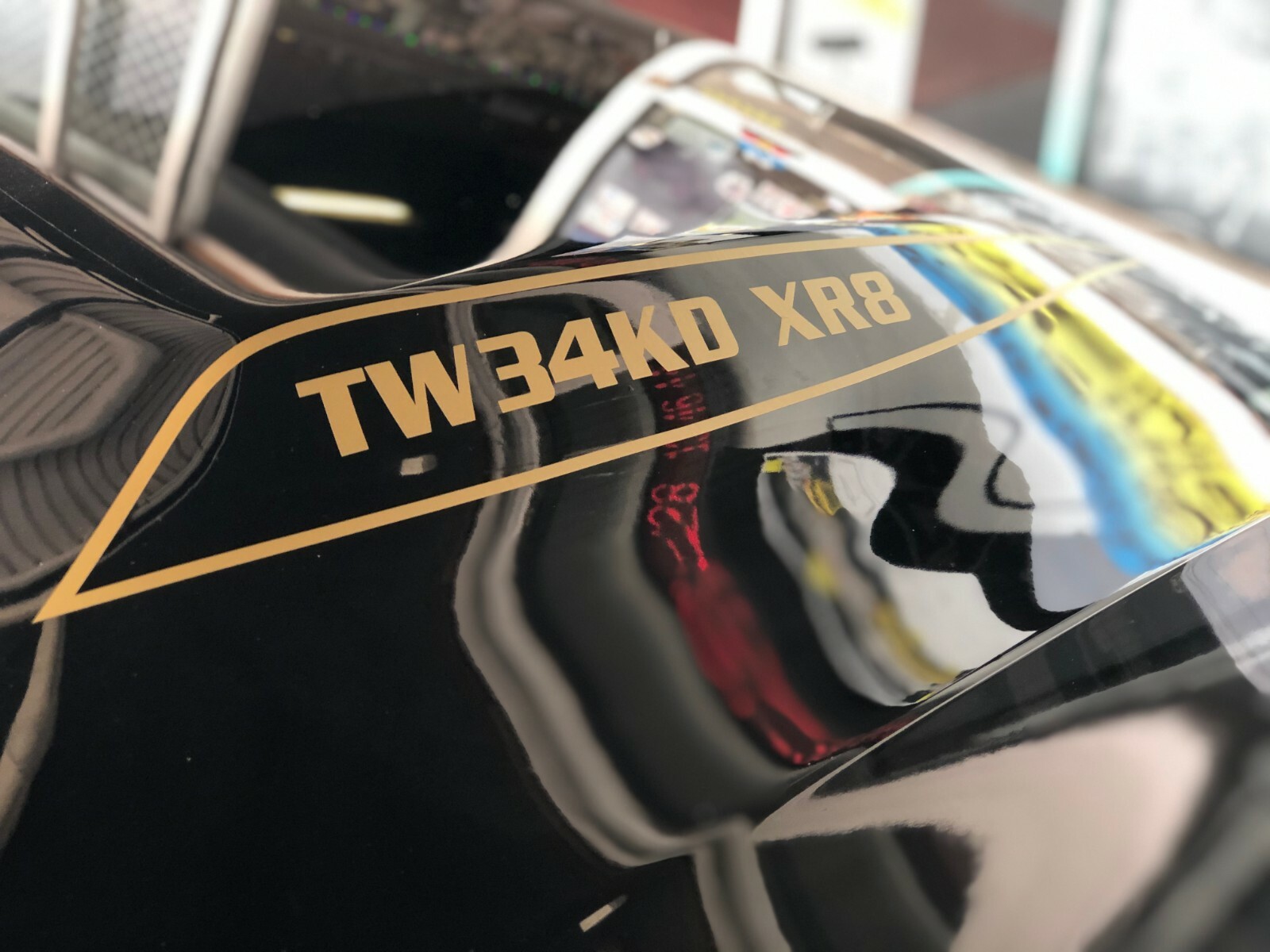 CUSTOM KILLER GRAFFIX OUTLINE BONNET BULGE DECALS FORD FG XR8 GT GS ...