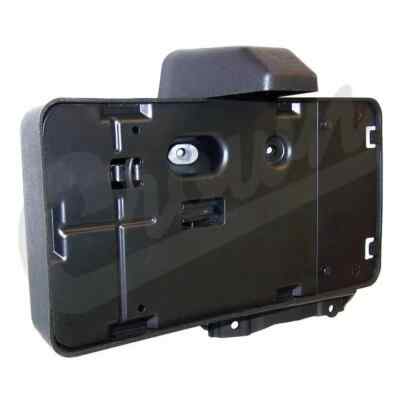 Crown License Plate Bracket w/ Lamp for 07-18 Jeep Wrangler JK ...