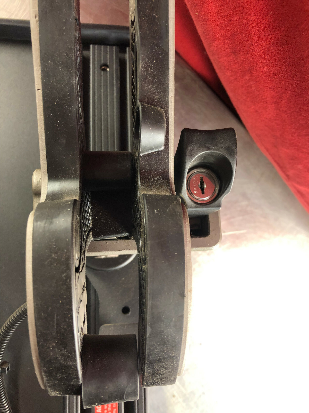 BLAC-RAC by SETINA Emergency Vehicle Rack/Lock - No Keys! - Very Nice ...